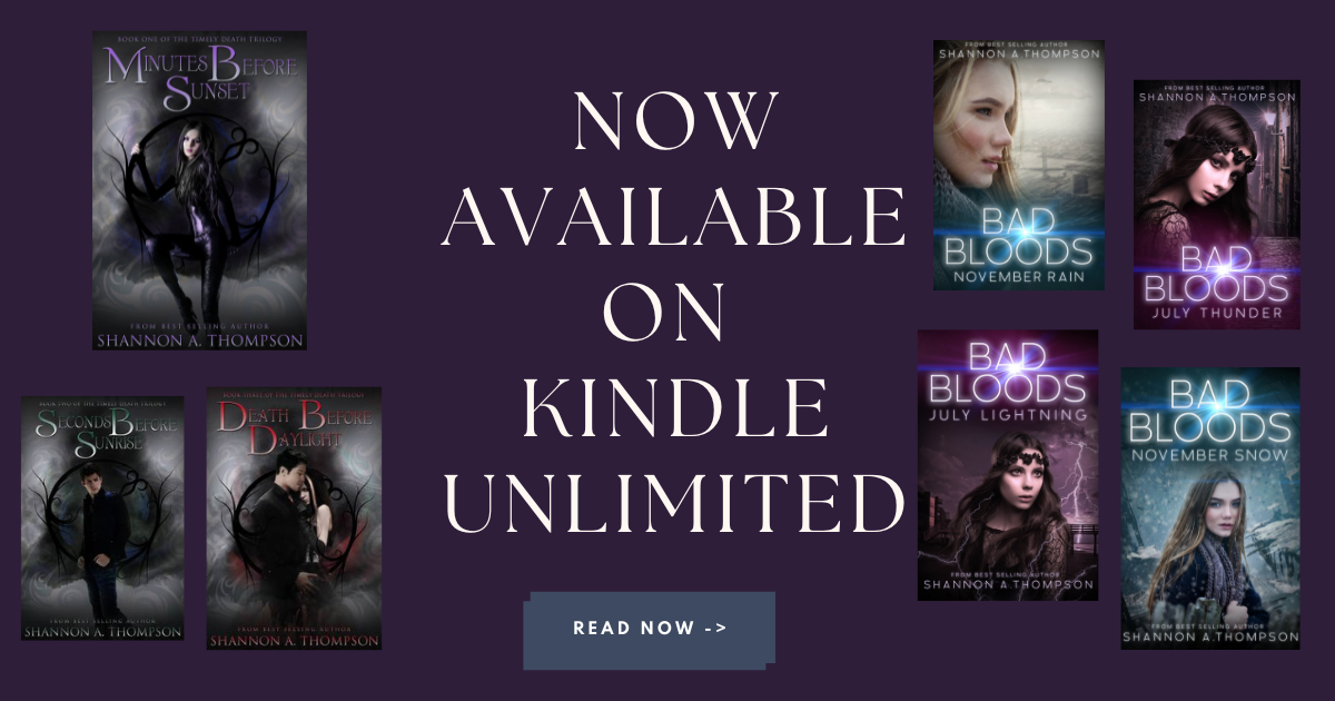 New Romantasy Now Available on Kindle Unlimited – Shannon A. Thompson